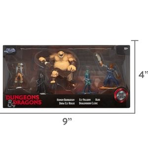 Jada | Toys | Jada 220 Dungeons And Dragons Die Cast Characters Figures ...